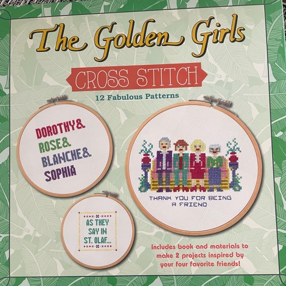 Other | The Golden Girls Cross Stitch Kit | Poshmark